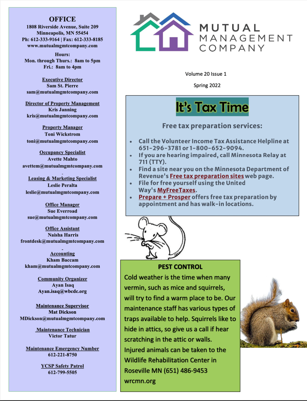 Newsletters - Property Management Company